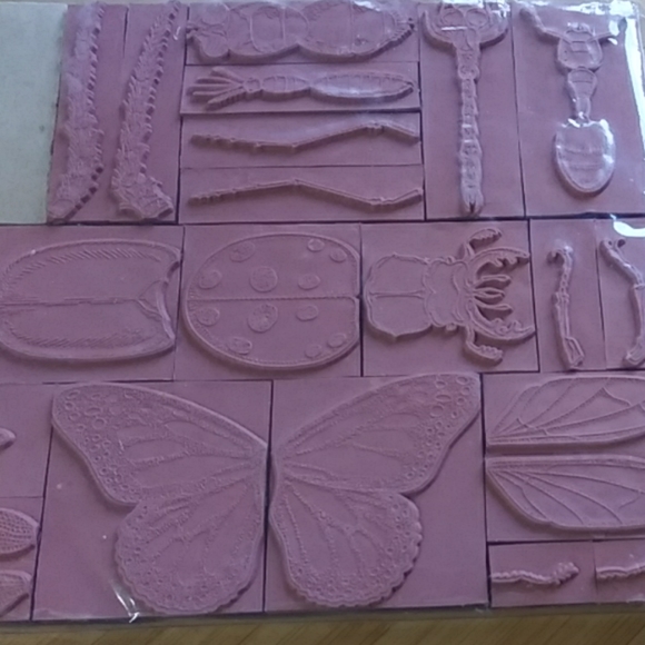 UnBranded | Other | Build A Bug Rubber Stamp Set With 29 Stamps | Poshmark